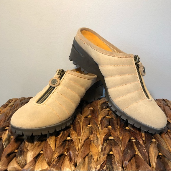 Cole Haan | Shoes | Cole Haan Tan Suede Waterproof Nike Air Slip On ...